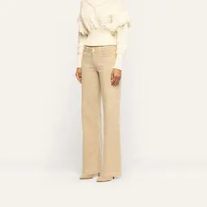 L'AGENCE Joanne Low-rise Wide-leg Jean