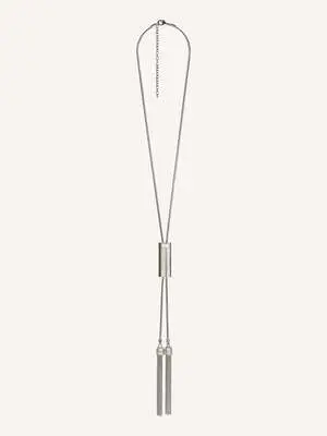 Balmain Long Brass Tassel Necklace