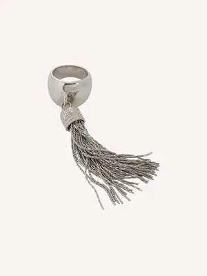 Balmain Brass Tassel Ring