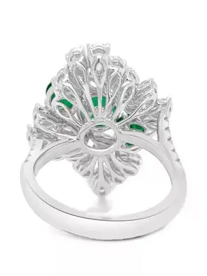 HYT JEWELRY Emerald And Diamond Ring