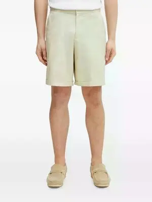 Fred Perry Twill Turn-up Shorts - Neutrals