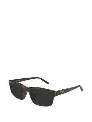 Balenciaga Daily Rectangle-frame Sunglasses