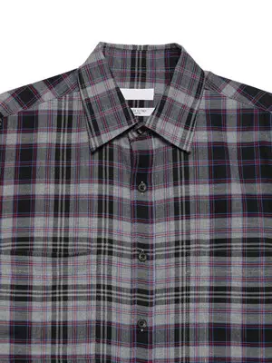 CELLAR DOOR Check Cotton Shirt