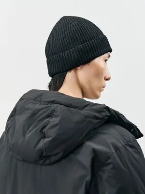 C.P. COMPANY Metropolis Series Beanie In Extra-fine Merino Wool