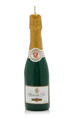 MODA DOMUS Champagne Bottle Wax Candle - Multi
