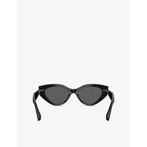 Tiffany & Co. Tf4268u Oval-frame Acetate Sunglasses