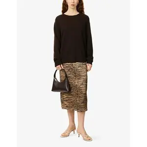 REFORMATION Boyfriend Crew-neck Cashmere Jumper