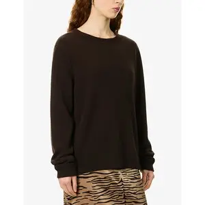 REFORMATION Boyfriend Crew-neck Cashmere Jumper