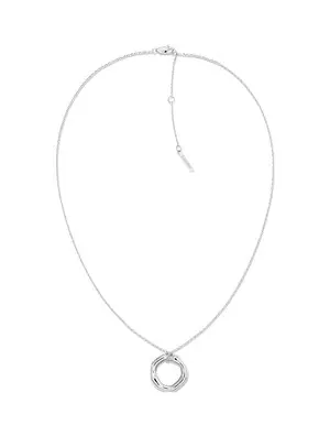 Calvin Klein Fluid Metal Necklace - Silver