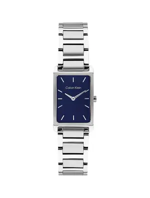 Calvin Klein Minimalist Rectangle Bracelet Watch - Navy