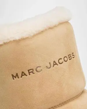 Marc Jacobs The Aspen Suede Winter Boots - Iced Coffe