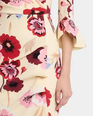 Chiara Boni La Petite Robe Triana Bodycon Floral-print Dress - Mae Small