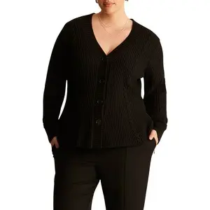 ESTELLE Callie Cable Knit Cardigan