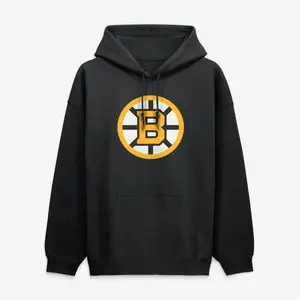 LOGO ATHLETIC Boston Bruins Essential Hoodie - Black