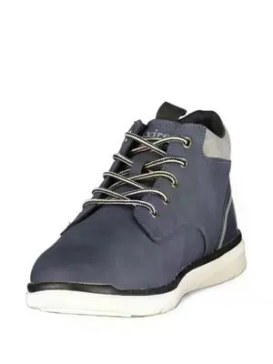 AVIREX Logo-patch Lace-up Ankle Boots