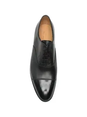 John Lobb City Ii Leather Oxford Shoes