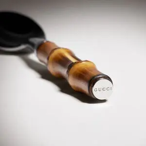 Gucci Bamboo Coffee Spoon, Set Of Two