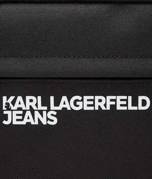 Karl Lagerfeld Logo Nylon Camera Bag