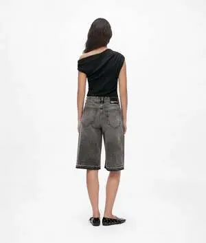 Karl Lagerfeld Relaxed Denim Shorts