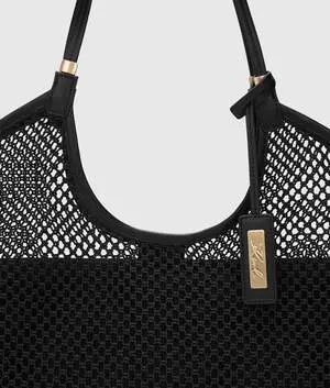 Karl Lagerfeld K/signature Mesh Beach Bag