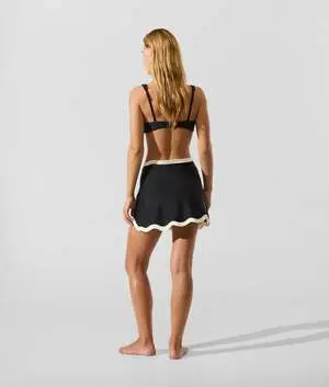 Karl Lagerfeld Signature Scallop Pareo