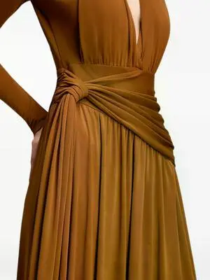 Cinq À Sept Zaviana Knotted-waist Dress