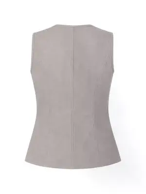 SOEUR ET FRÈRES The Table Jet Denim Vest