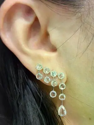 HYT JEWELRY Diamond Drop Earrings