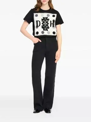 BARRIE X Damien Hirst The Spots Logo-patch T-shirt