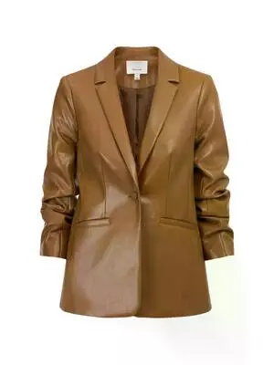 Cinq À Sept Kylie Ruched-sleeve Jacket