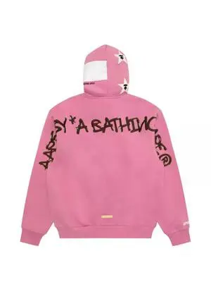 AAPE BY *A BATHING APE Moonface Embroidered Hoodie
