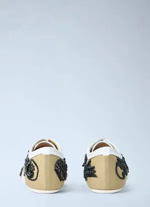 Dries Van Noten Embroidered Lace-up Sneakers