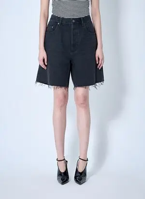 Saint Laurent Denim Shorts