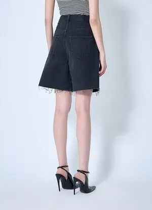 Saint Laurent Denim Shorts