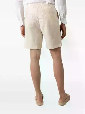 AURELIEN Drawstring Pleated Shorts