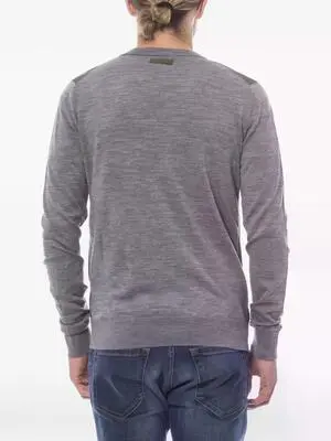 FERRI Tess Panelled Wool Cardigan