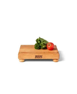 JOHN BOOS & CO. B Series Square Cutting Board With Feet, 12l X 12w