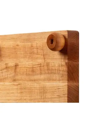 JOHN BOOS & CO. B Series Square Cutting Board With Feet, 12l X 12w
