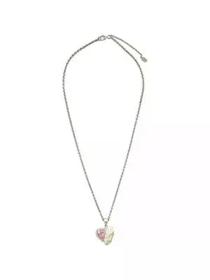Tal Maslavi Enamel Heart-pendant Necklace