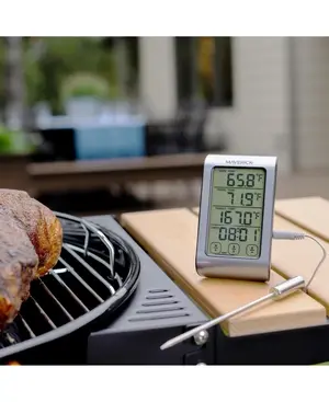 MAVERICK Dual Sensor Touch Screen Oven & Meat Thermometer, 4.75 L