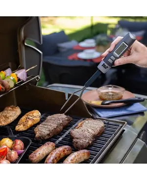 MAVERICK Barbfork Digital Grilling Fork Thermometer, 13.6 L