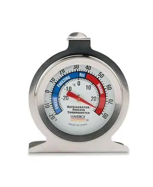 MAVERICK Refrigerator/freezer Thermometer, 2.75 L - Silver