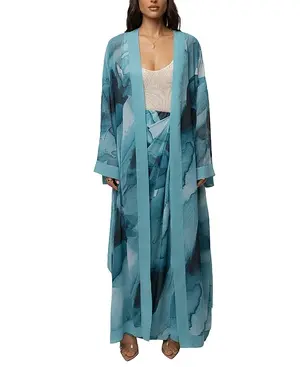JLUXLABEL Abstract Alissa Printed Duster