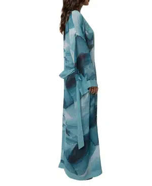 JLUXLABEL Abstract Alissa Printed Duster
