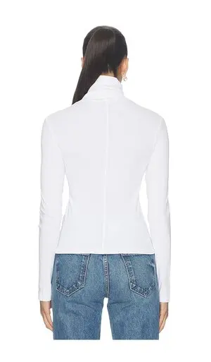 Enza Costa Supima Cotton New Classic Longsleeve Turtleneck