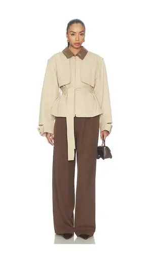 Cult Gaia Amyra Jacket In Neutral