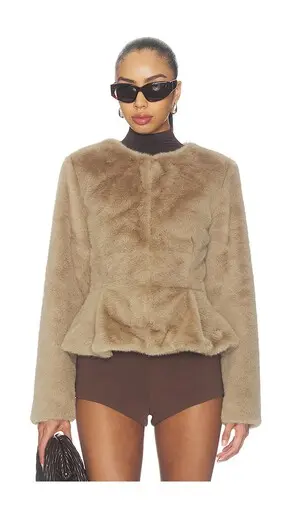 LOVERS AND FRIENDS Avin Jacket In Brown