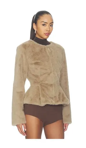 LOVERS AND FRIENDS Avin Jacket In Brown