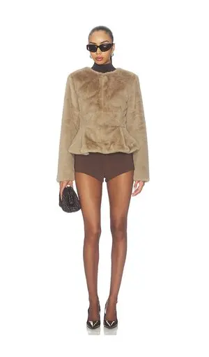 LOVERS AND FRIENDS Avin Jacket In Brown