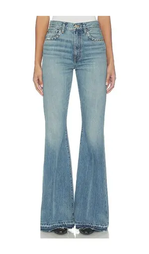 RE/DONE Jane Bootcut Jeans In Blue
